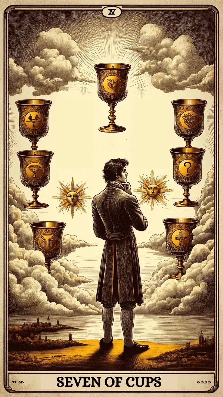 The Meaning of the Seven of Cups Card